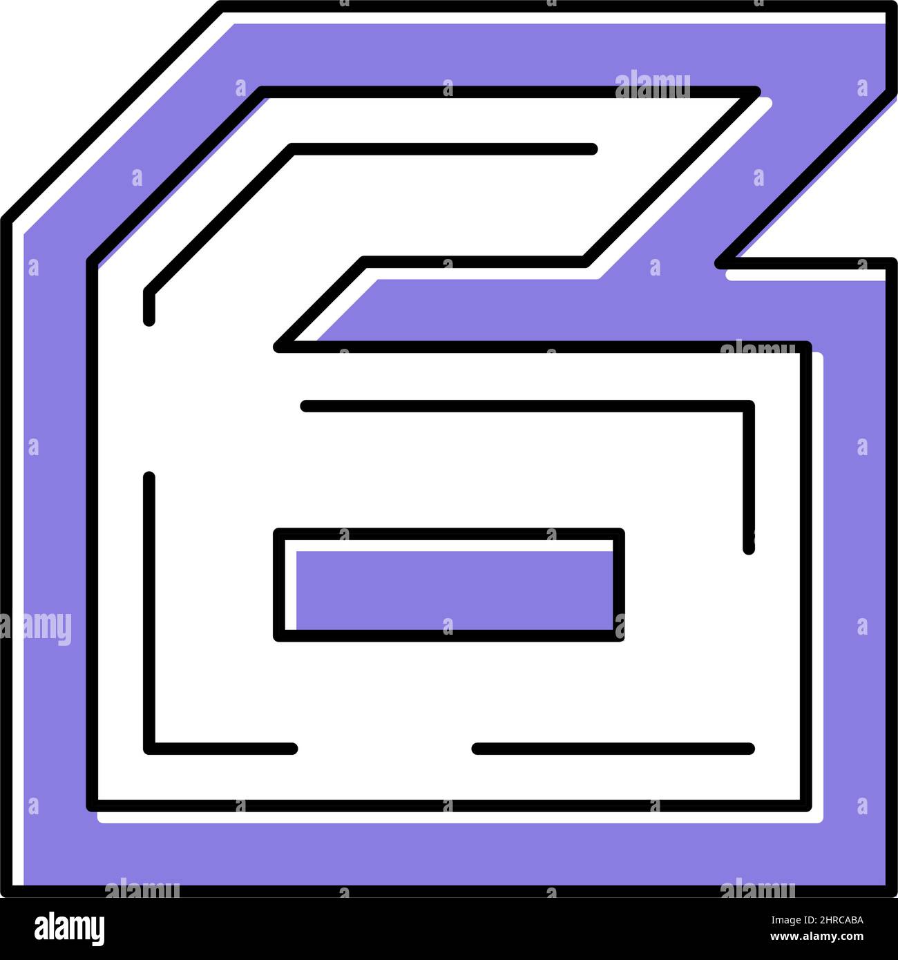 sixth number color icon vector illustration Stock Vector Image & Art ...