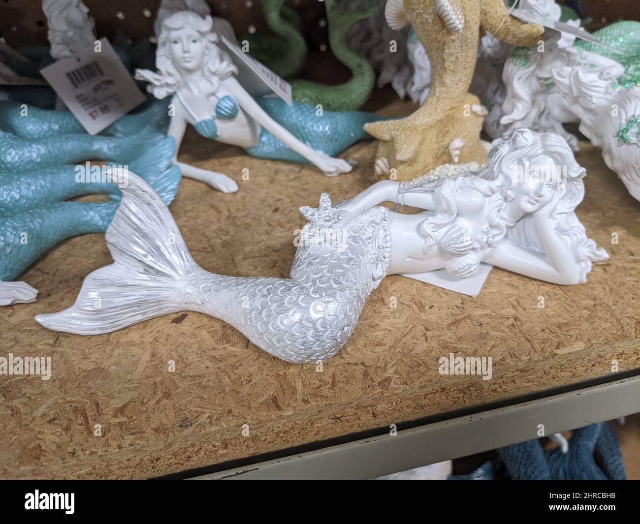 Closeup shot of a mermaid ceramic art Stock Photo - Alamy