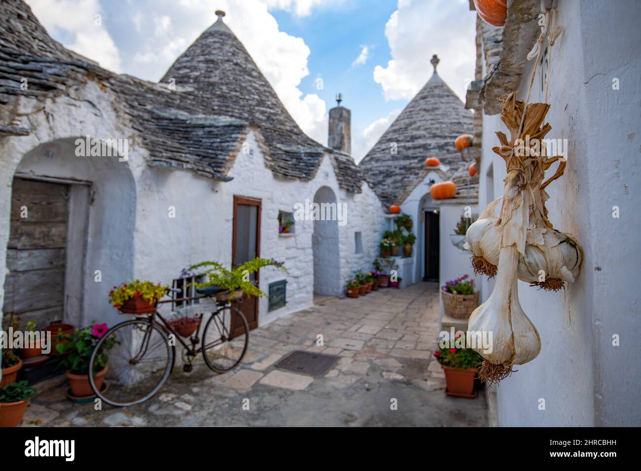 Beautiful shot of the architecture of Alberobello, Italy Stock Photo ...