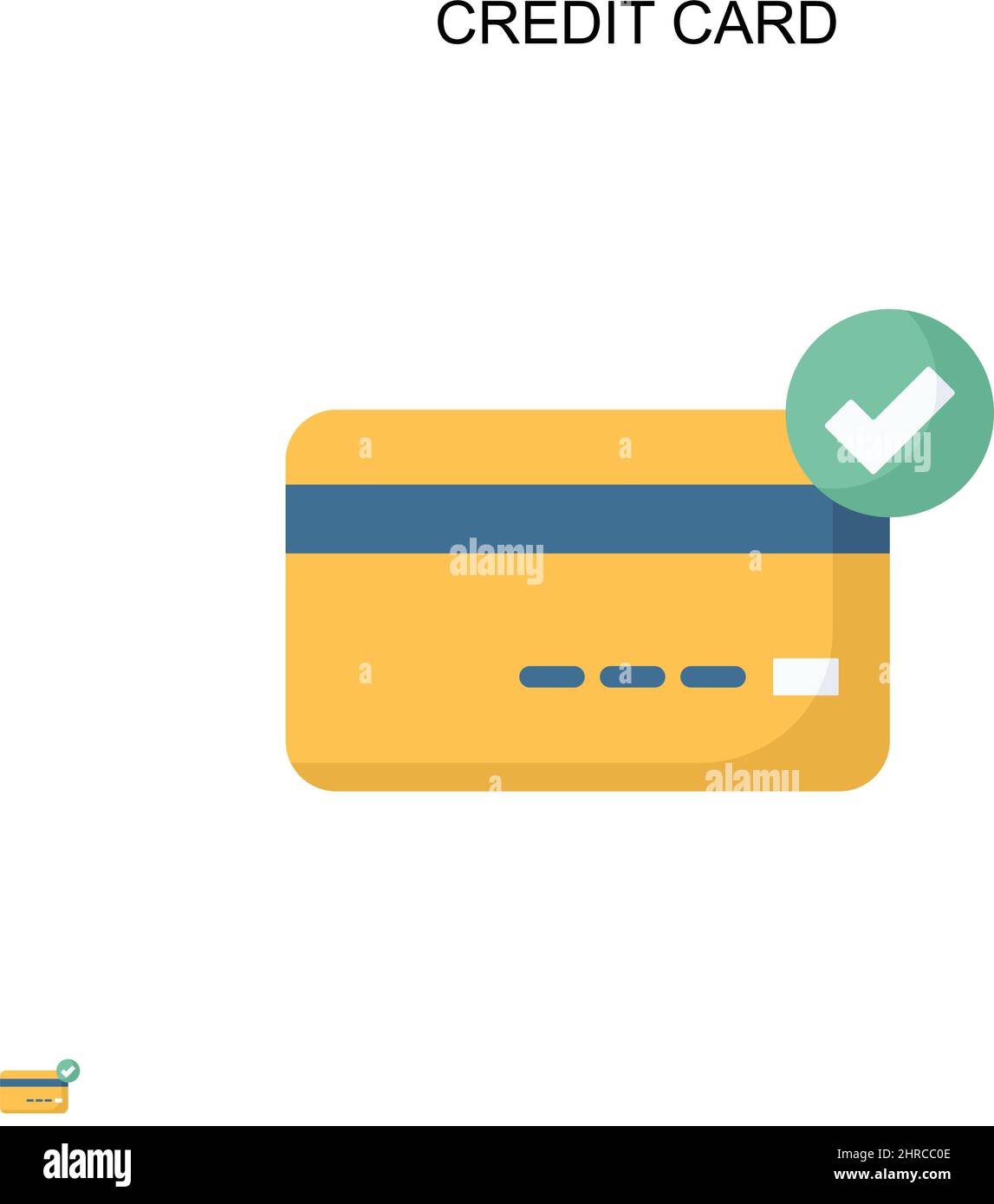 Credit card template Stock Vector Images - Alamy
