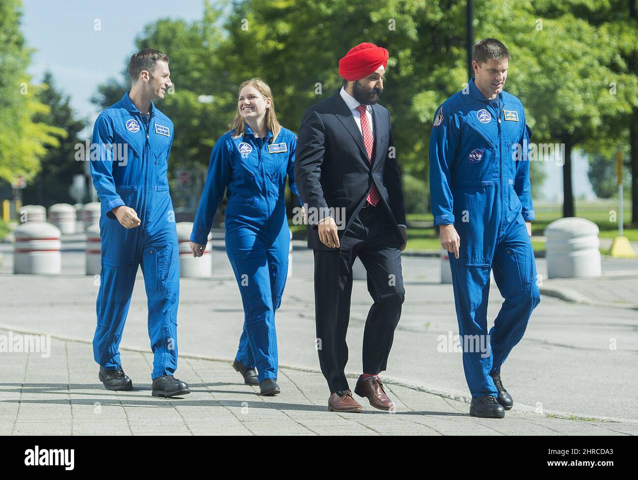 Canada's newest astronauts Jennifer Sidey and Joshua Kutryk, back ...