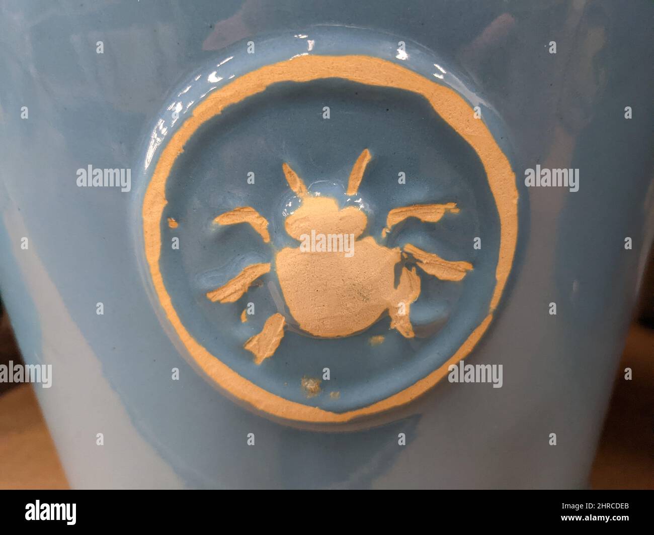 Insect ceramic vase available for purchase Stock Photo - Alamy