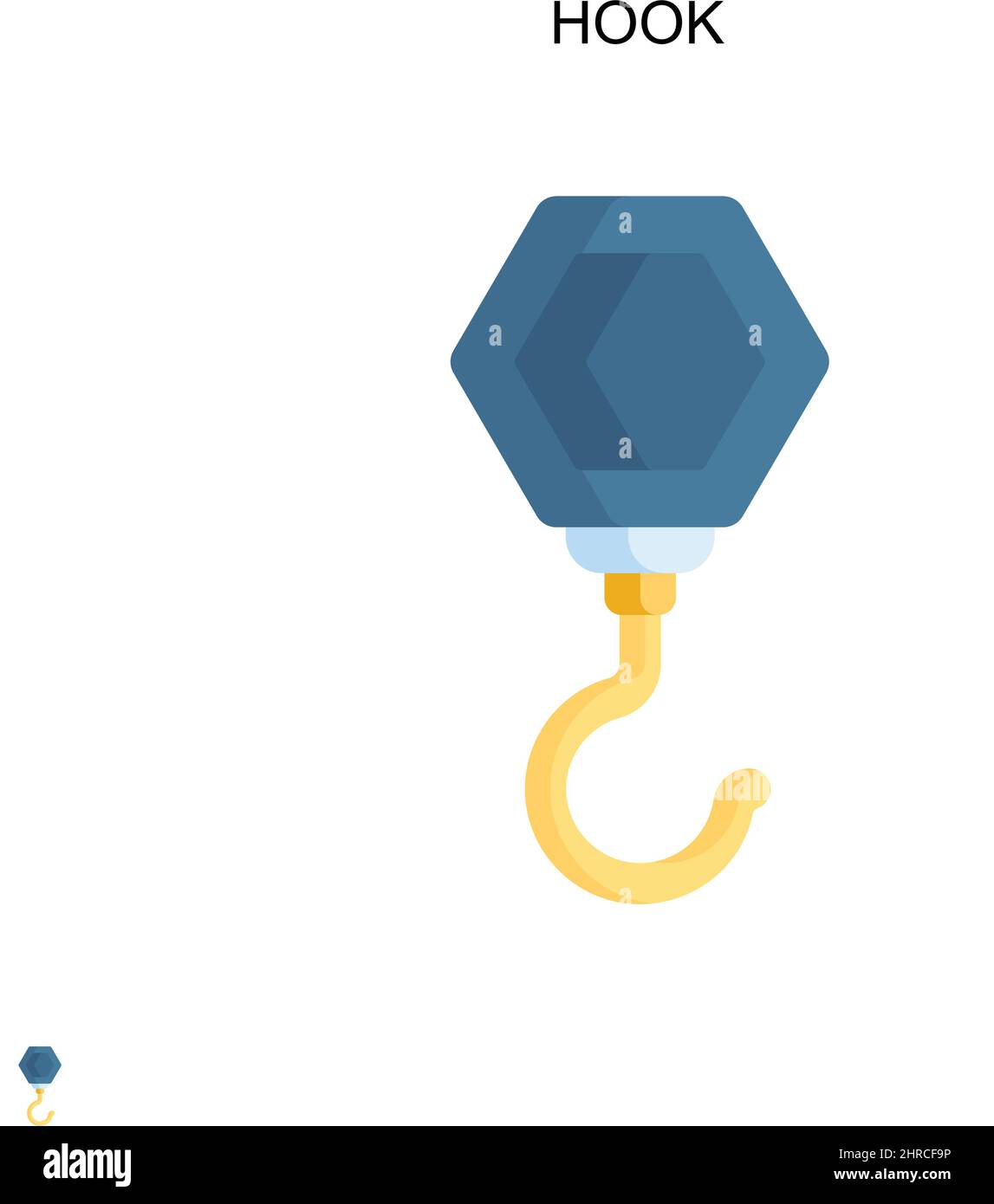 Simple hook hi-res stock photography and images - Alamy