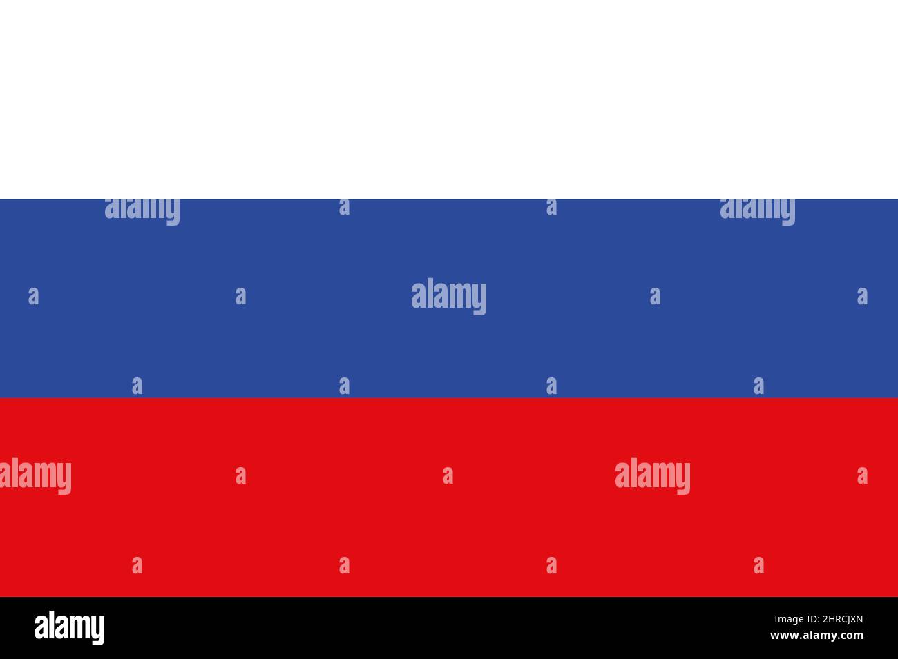 Flag of Russia. Horizontal design Stock Photo - Alamy