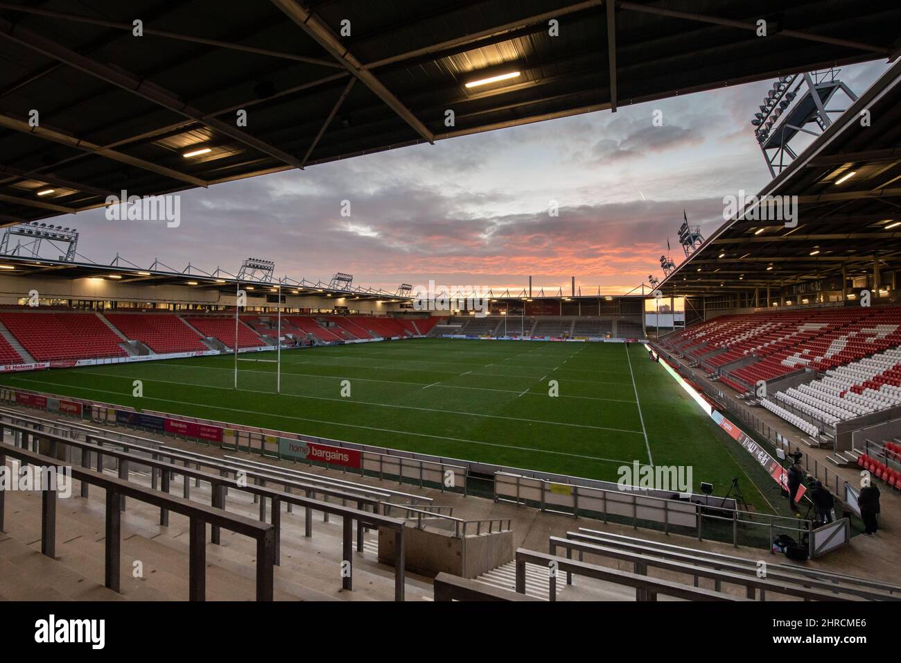 General view of the Totally Wicked Stadium, Home of St. Helens Stock ...