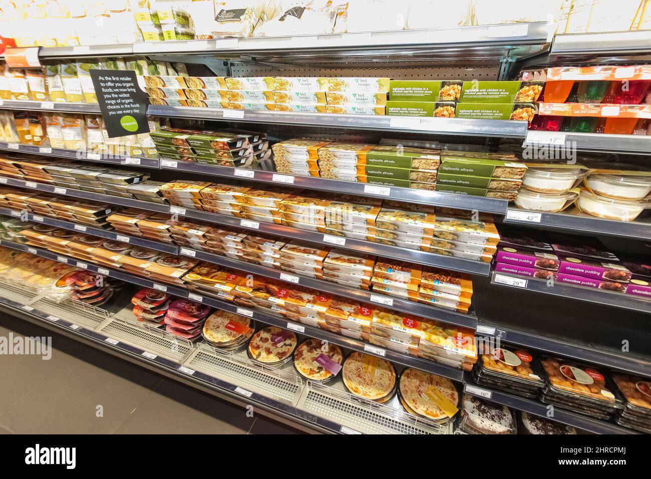 Closeup shot of an interior of Woolworths grocery store Stock Photo - Alamy