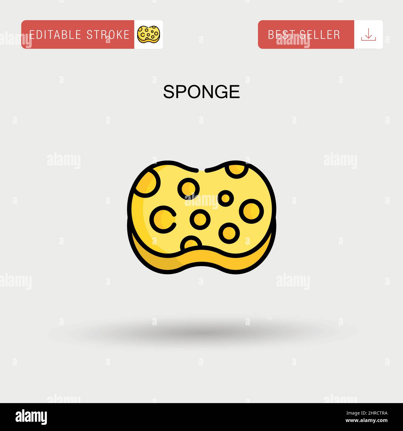 Sponge texture background Stock Vector Images - Alamy