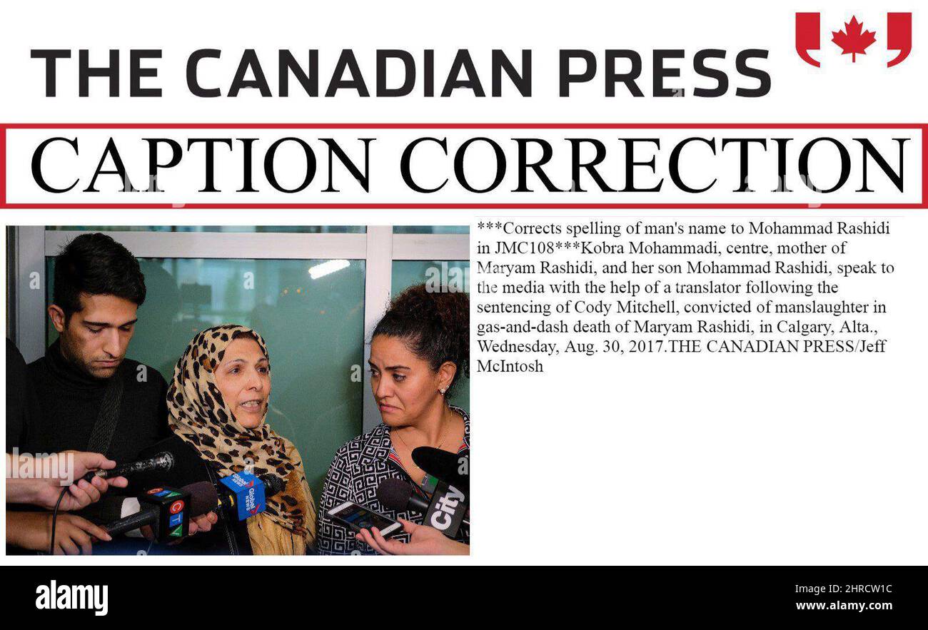 ***Corrects spelling of man's name to Mohammad Rashidi*** Kobra ...