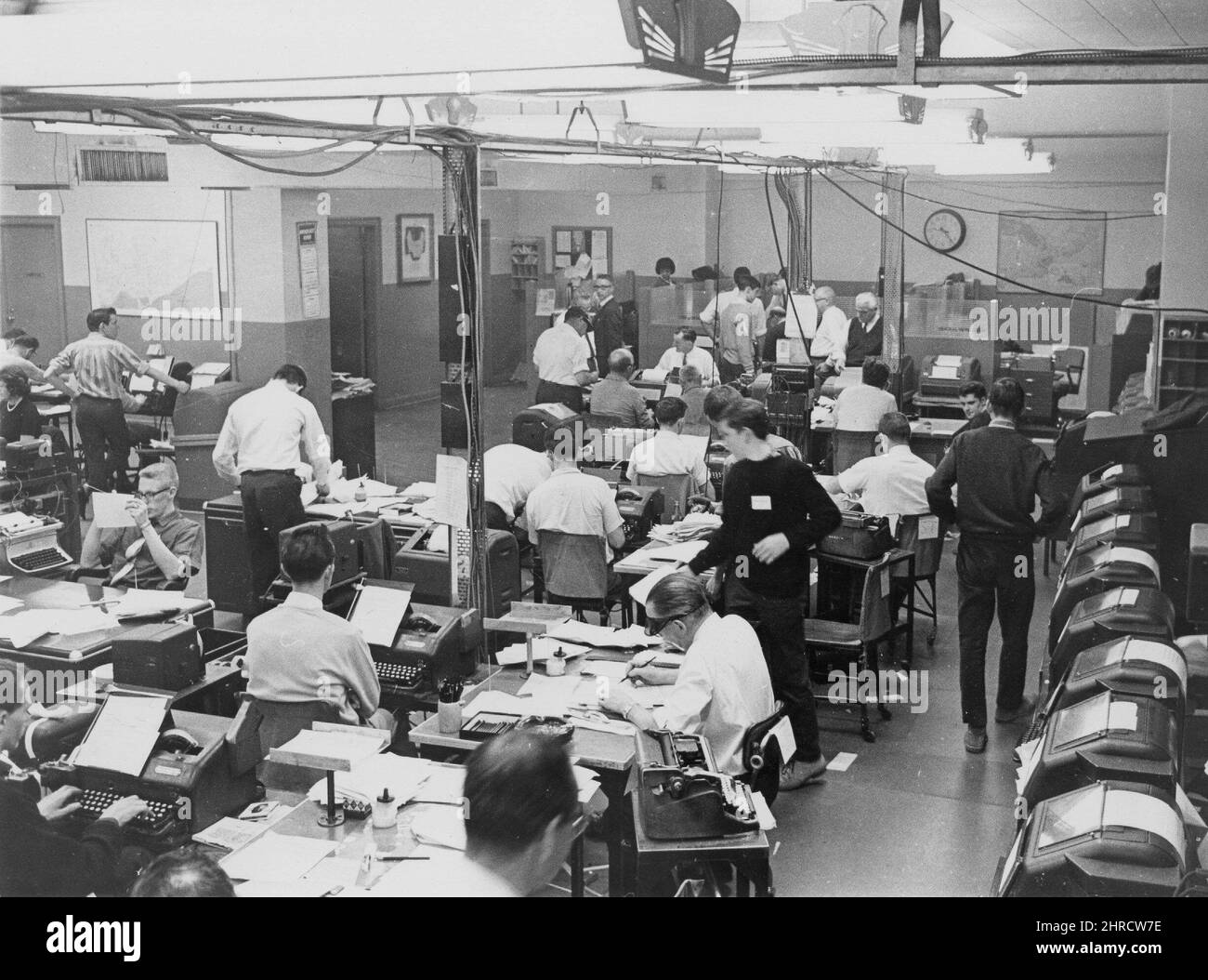 The Canadian Press news gathering co-operative offices are shown in ...