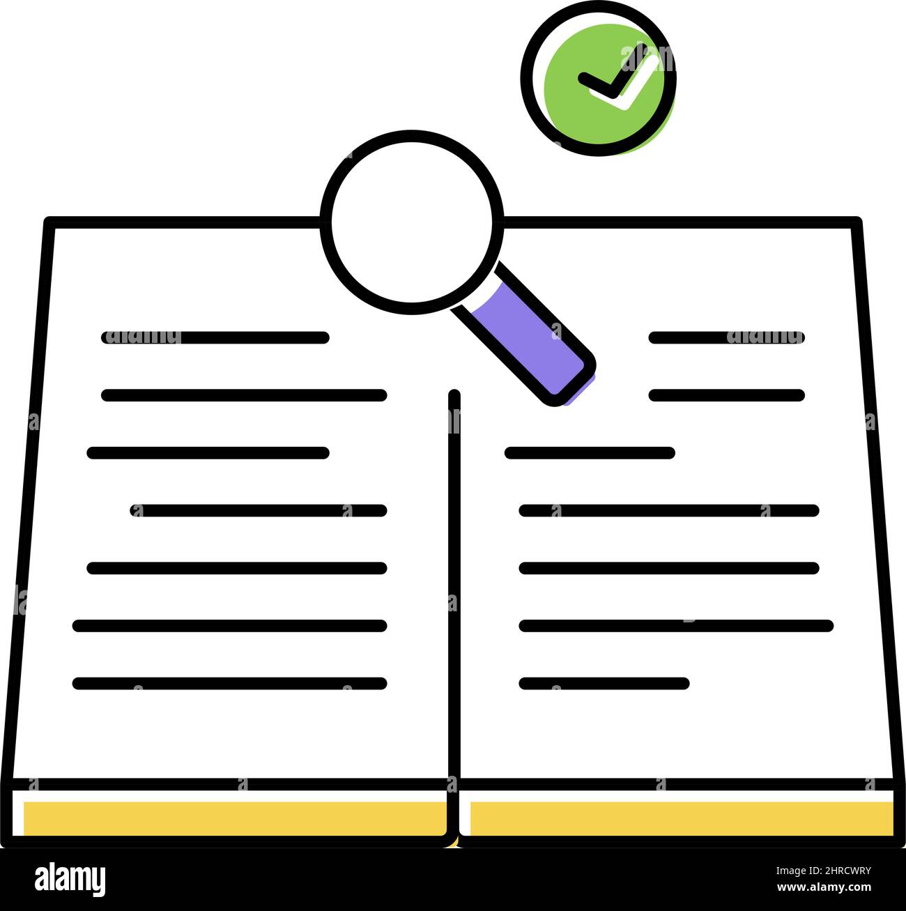 refresh knowledge color icon vector illustration sign Stock Vector ...