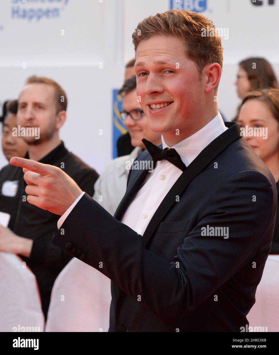Scott Arthur arrives on the red carpet for the premiere of the film ...