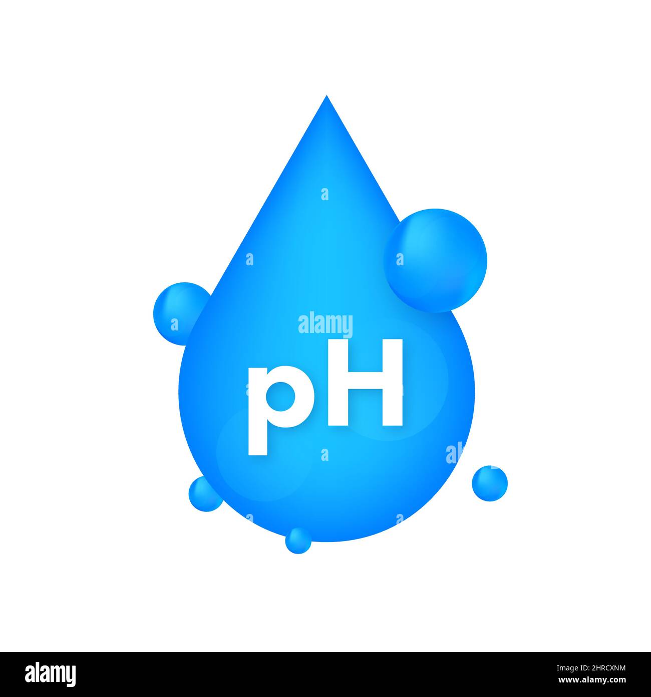 pH neutral balance badge, label. Neutral Ph Drop. Vector stock ...