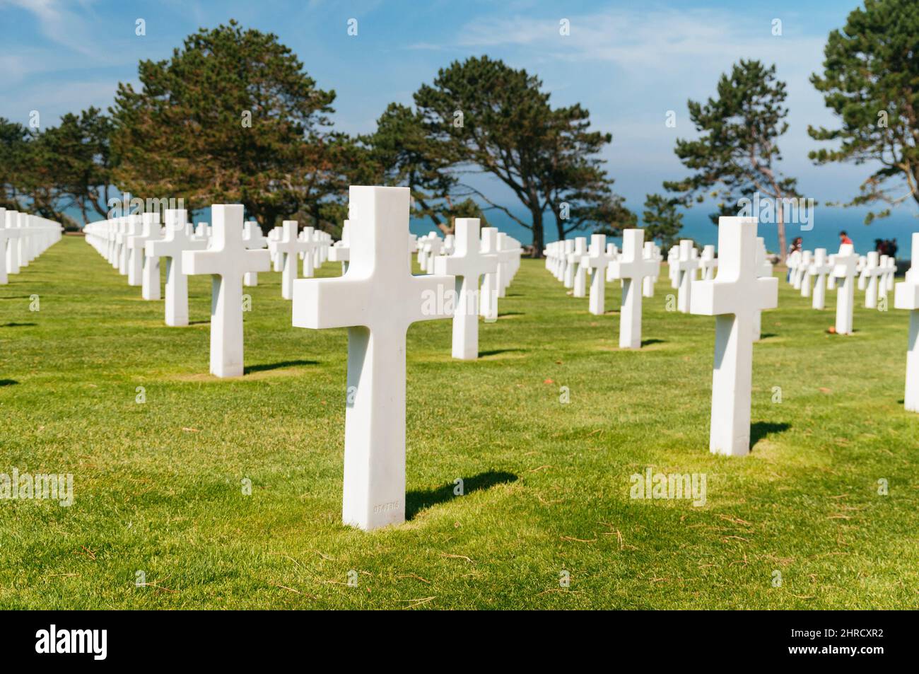 Normandy American Cemetery and Memorial World War II cemetery in ...