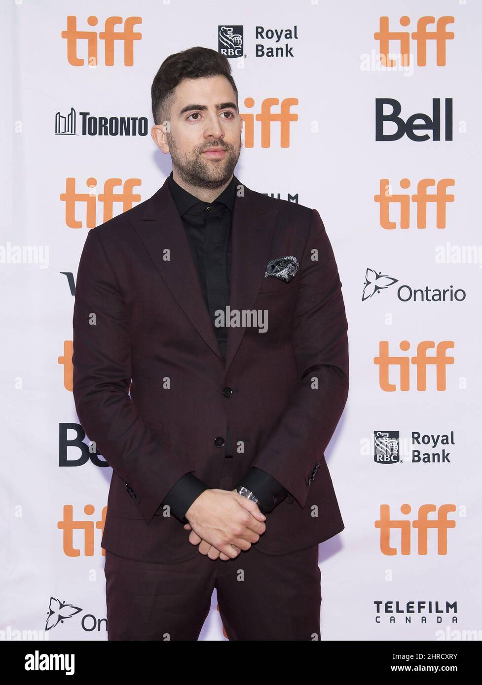 Director Sean Menard arrives on the red carpet for the new documentary ...