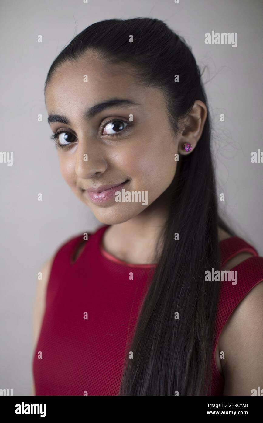 Actor Saara Chaudry poses for a photo as she promotes the movie "The ...