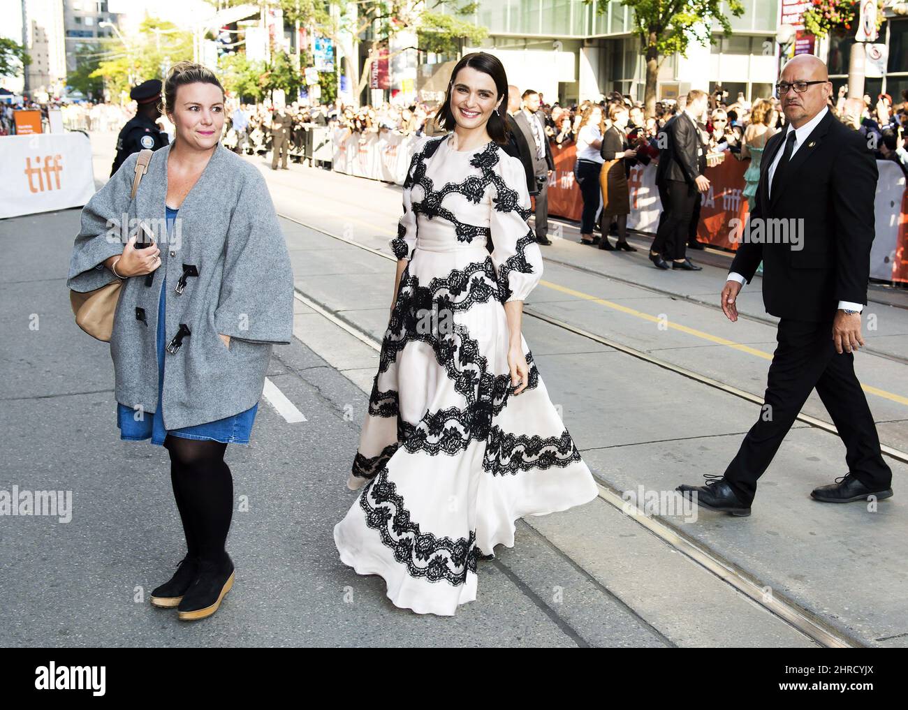 Actress Rachel Weisz poses for photographs on the red carpet for the ...