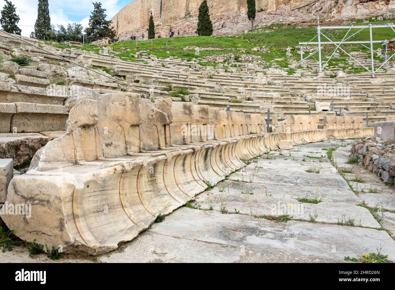 Acropolis steps athens hi-res stock photography and images - Alamy