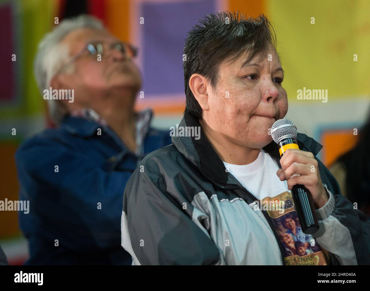 Marlene Jack testifies about her missing sister Doreen Jack, who along ...