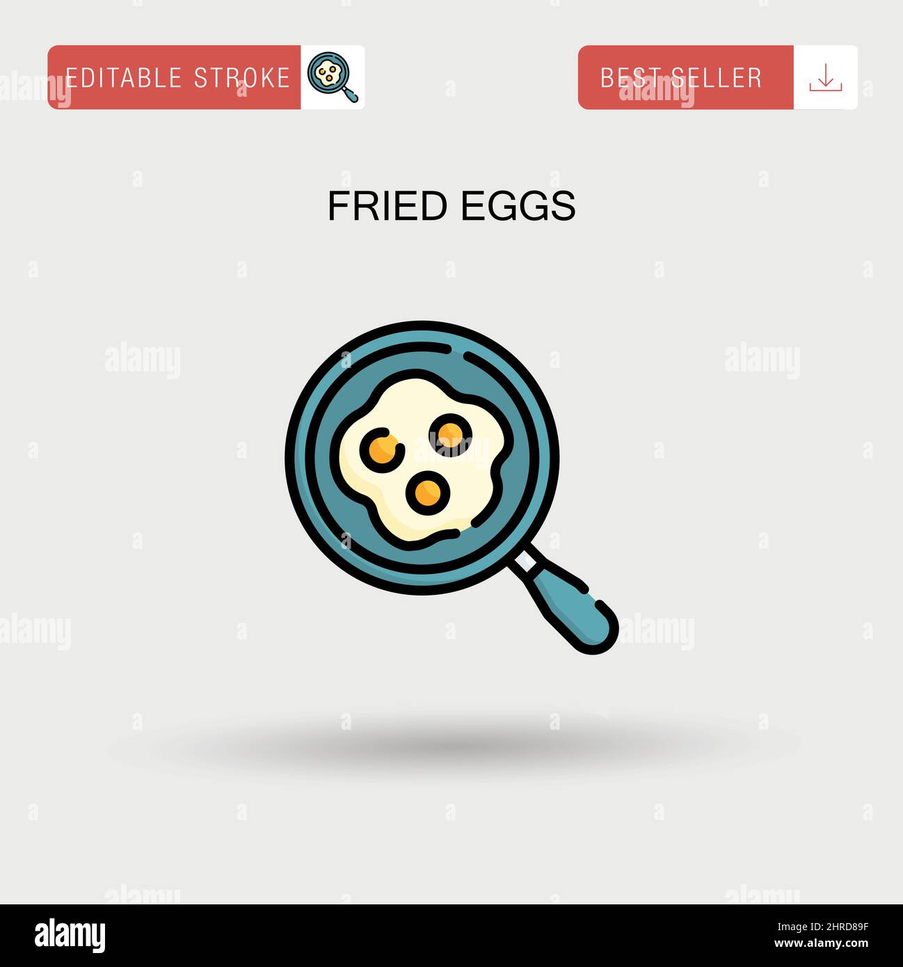 Rustic morning plate Stock Vector Images - Alamy