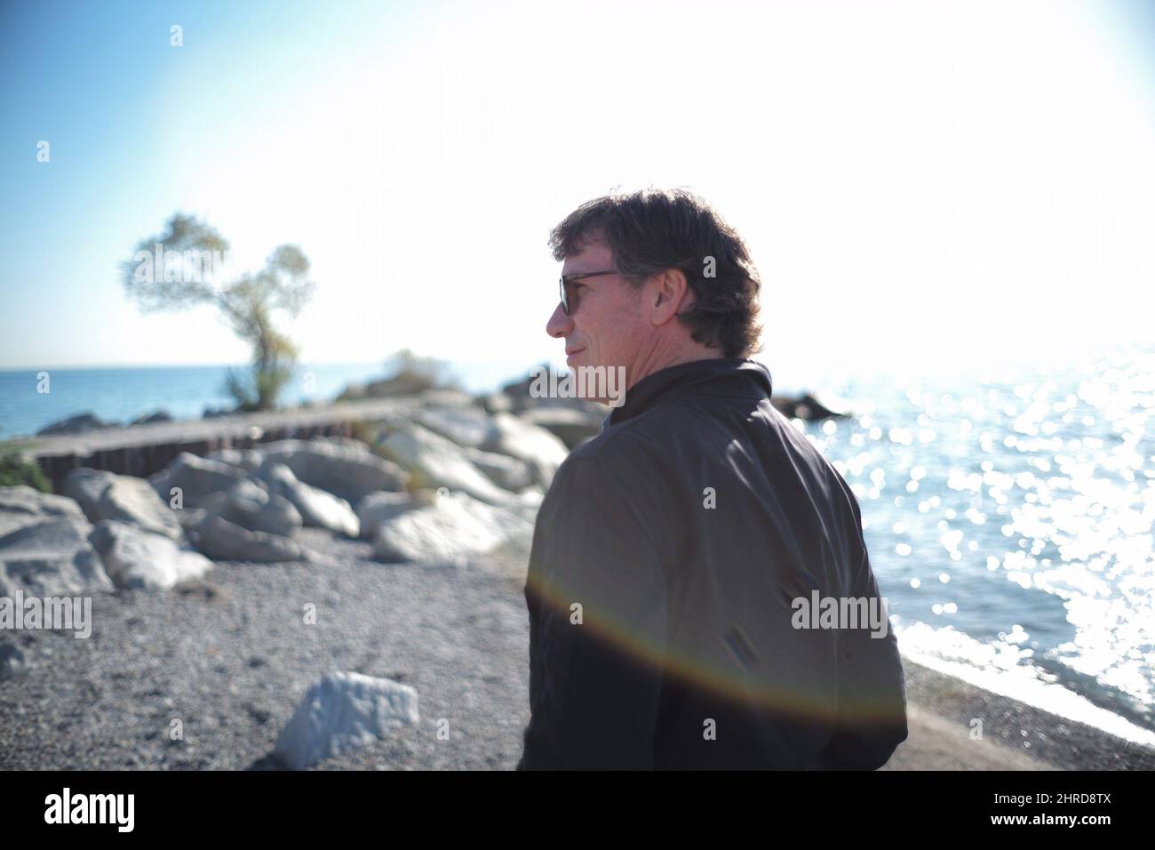 Mike Downie, the brother of the late Gord Downie, is pictured near his ...