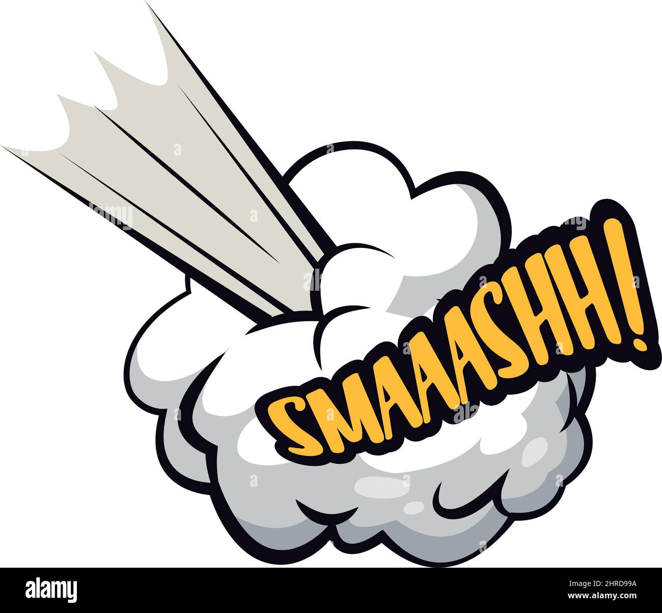smaaashh word pop art Stock Vector Image & Art - Alamy