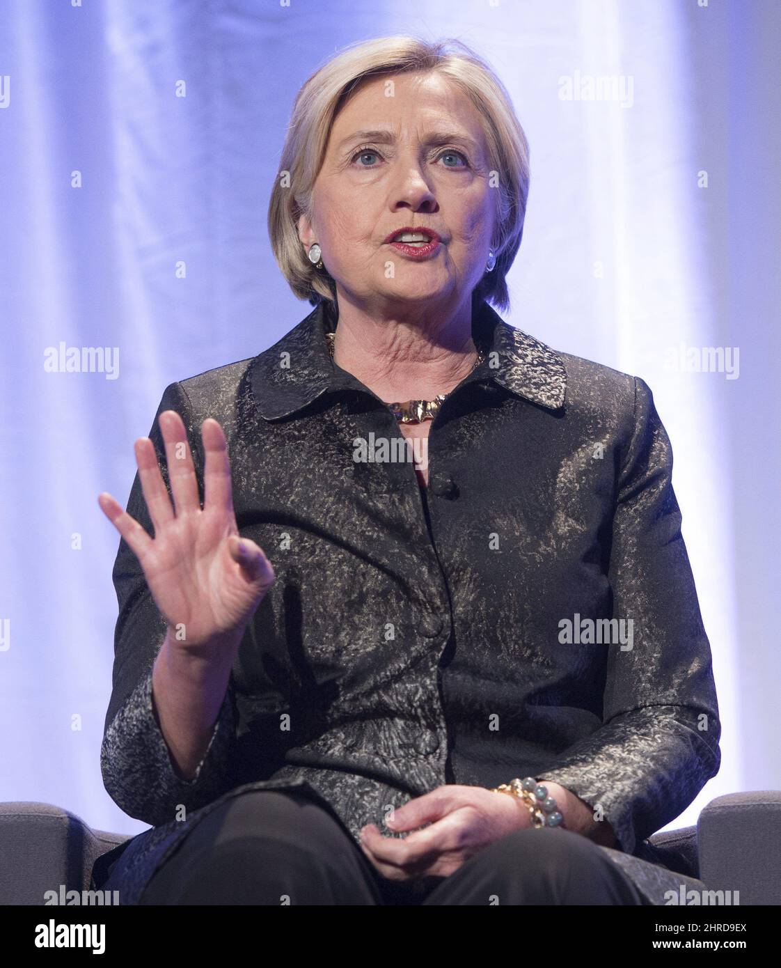 Hillary Clinton promotes her new book "What Happened" Monday, October ...