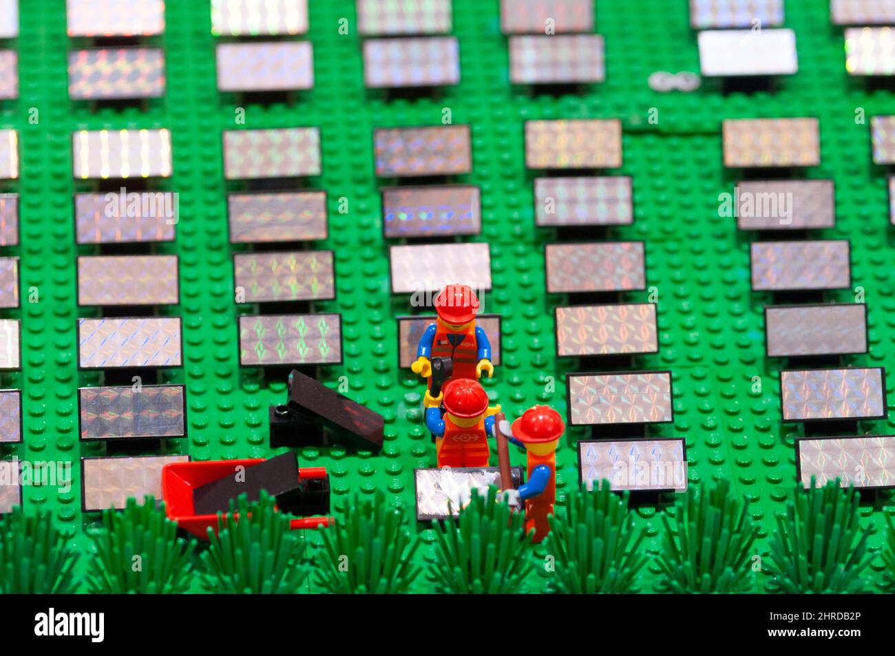 Lego Photovoltaic Panel Stock Photo - Alamy