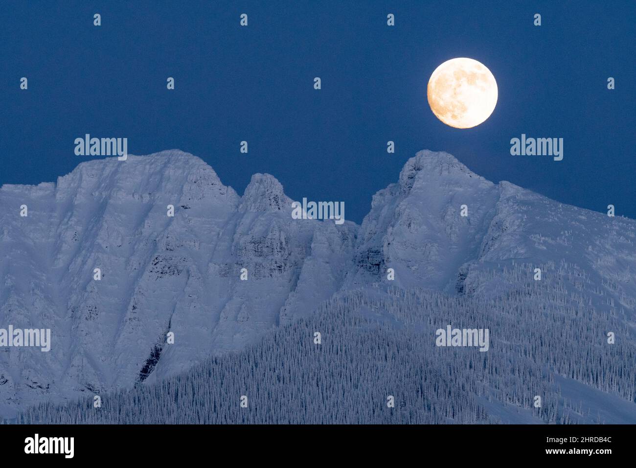 Mt. Calowachan (Formerly Harding); Mission Mountains, Montana, Full ...