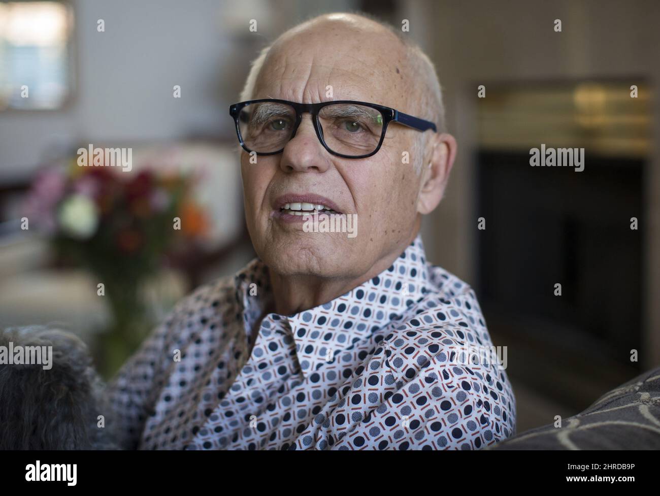 Max Morton, 81, sits for a photograph at his home in Richmond, B.C., on ...