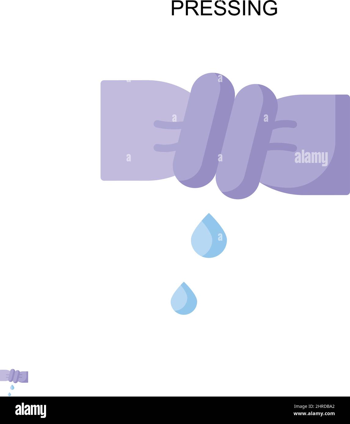 Pressing article Cut Out Stock Images & Pictures - Alamy