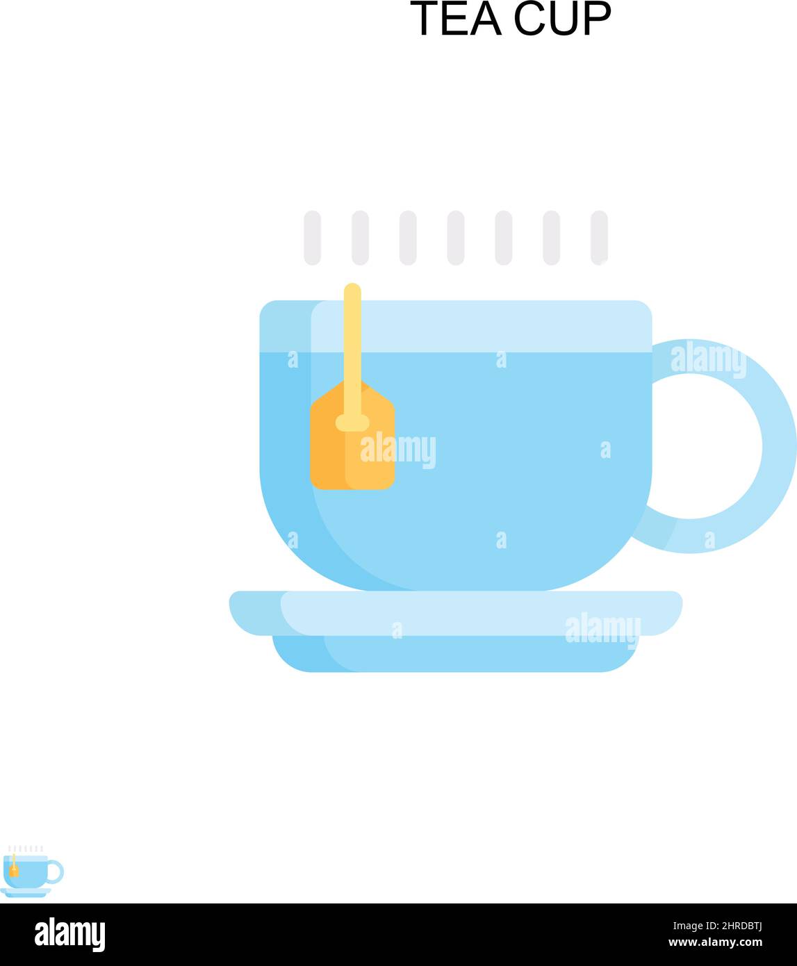 Teacup steam Stock Vector Images - Alamy
