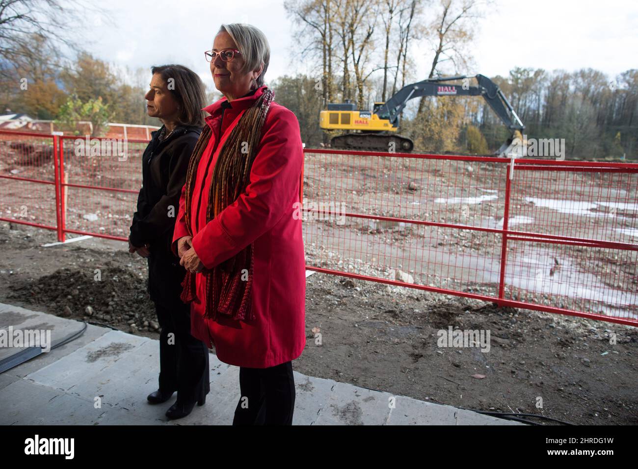 Minister of Mental Health and Addictions Judy Darcy, right, and ...
