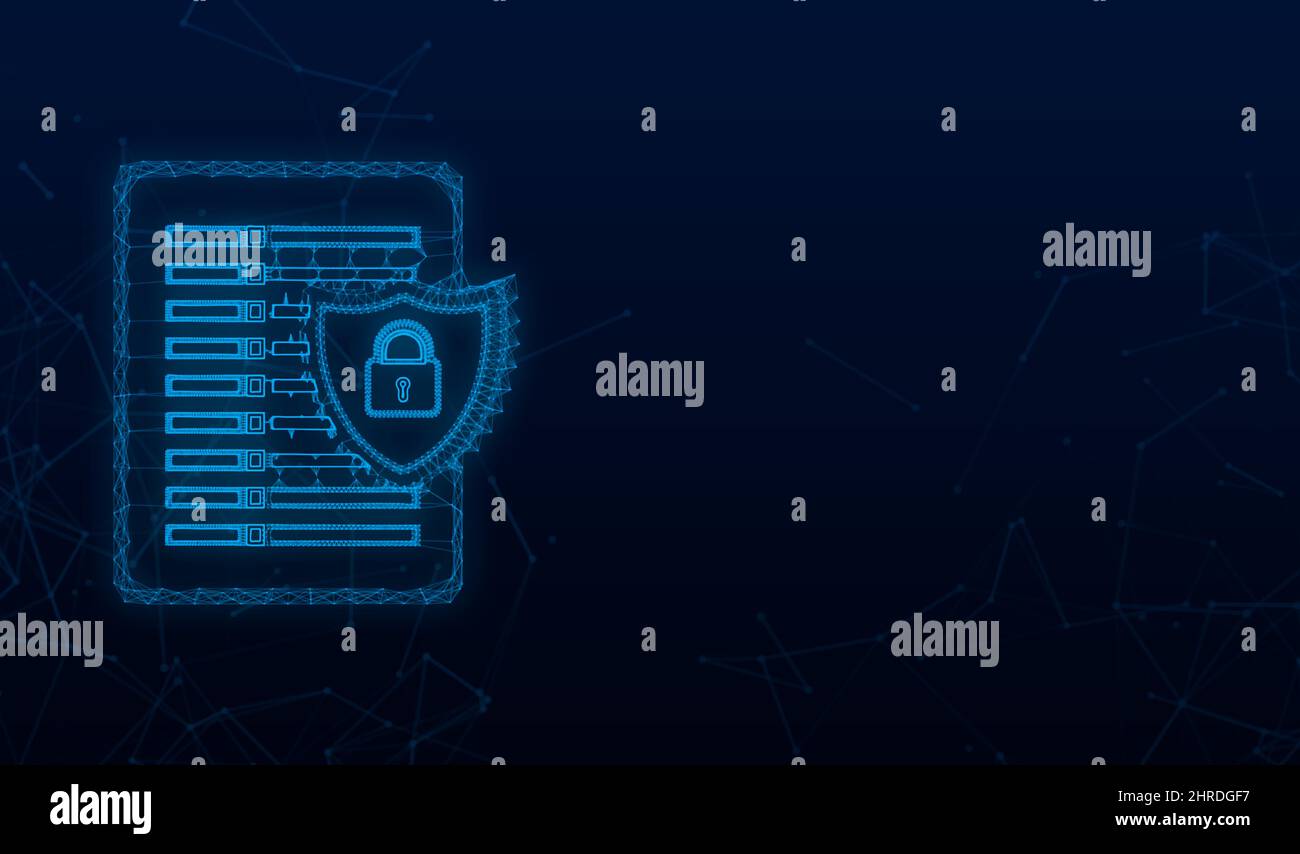 Data protection data center plexus icon. Internet technology ...