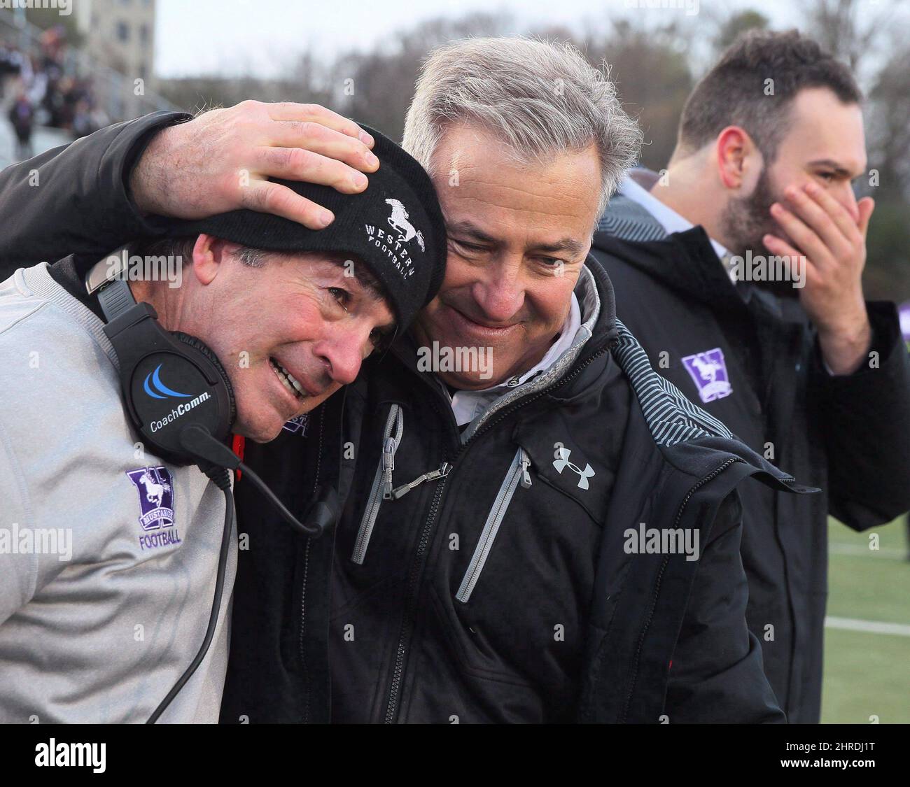 Western's Paul Gleason, Defensive Coordinator, left to right, Greg ...