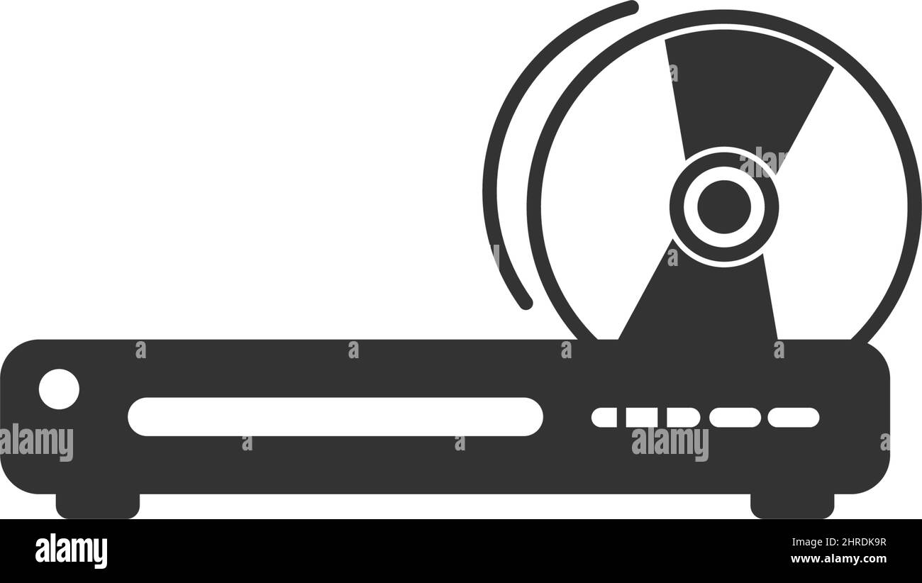 Digital video disc player Stock Vector Images - Alamy