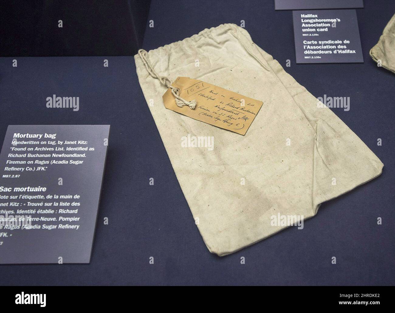 Artifacts from the Halifax Explosion are seen at the Maritime Museum of ...