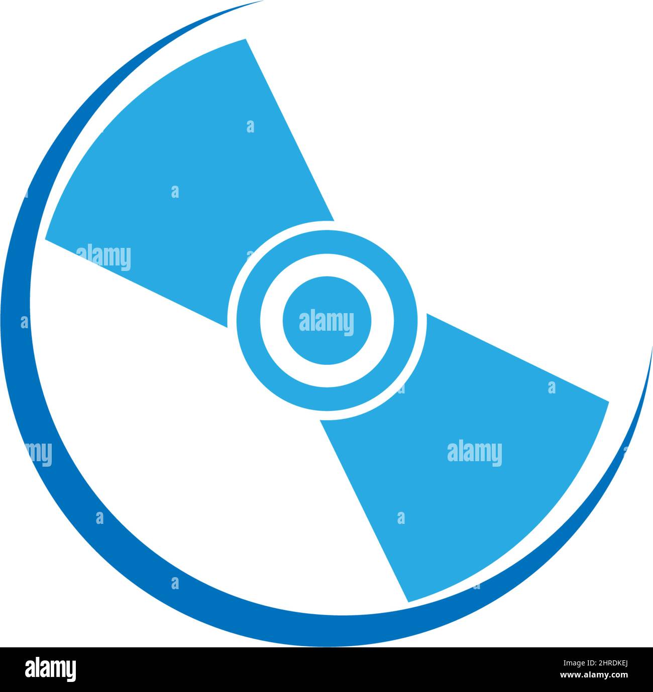 Cd object logo compact disc Stock Vector Images - Alamy
