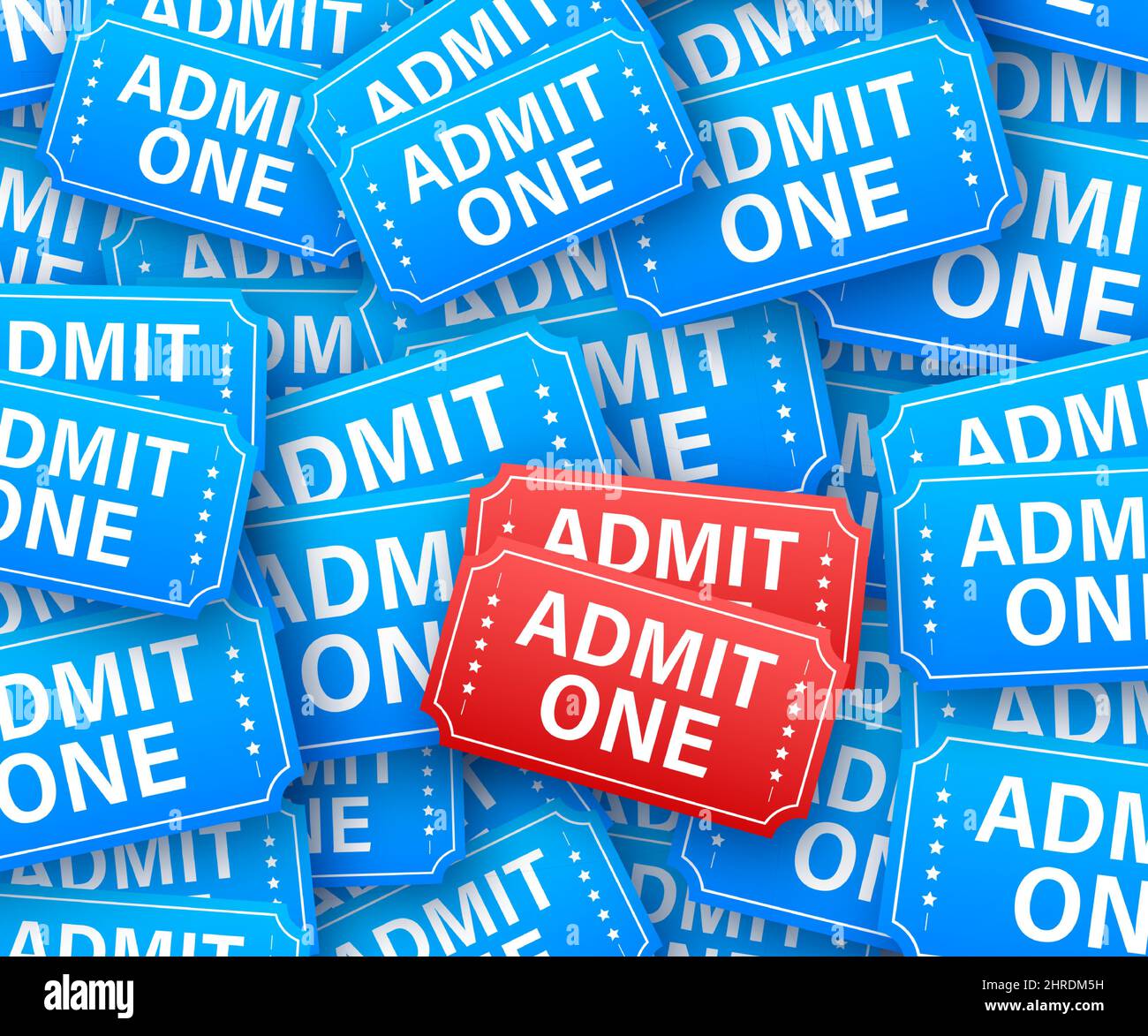 Admission sticker hi-res stock photography and images - Alamy