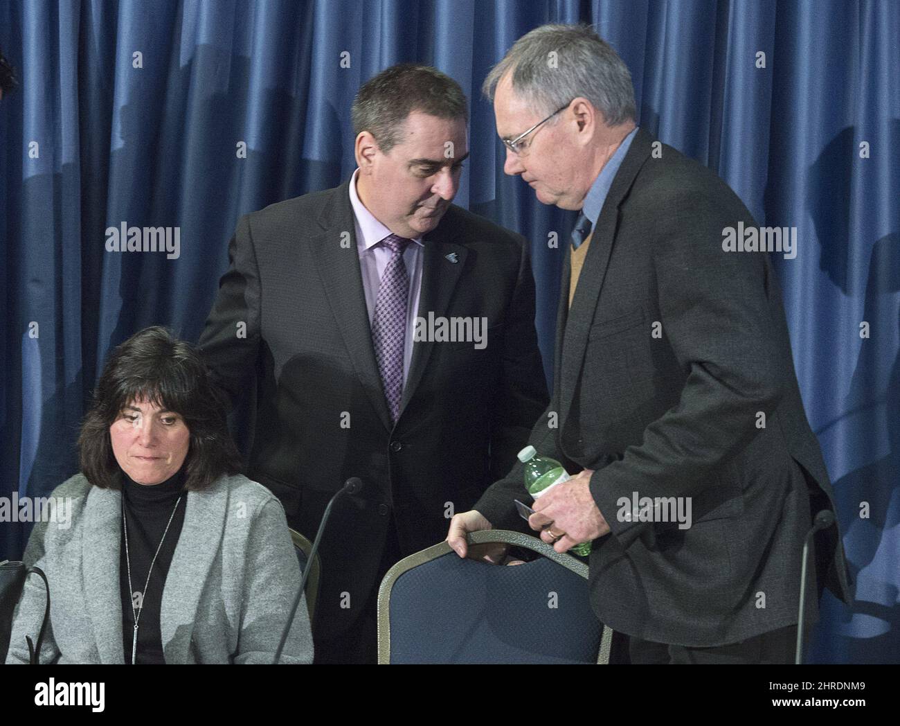 Debbie Boyd, left, and Stephen Boyd, right, parents of Jordan Boyd, are ...