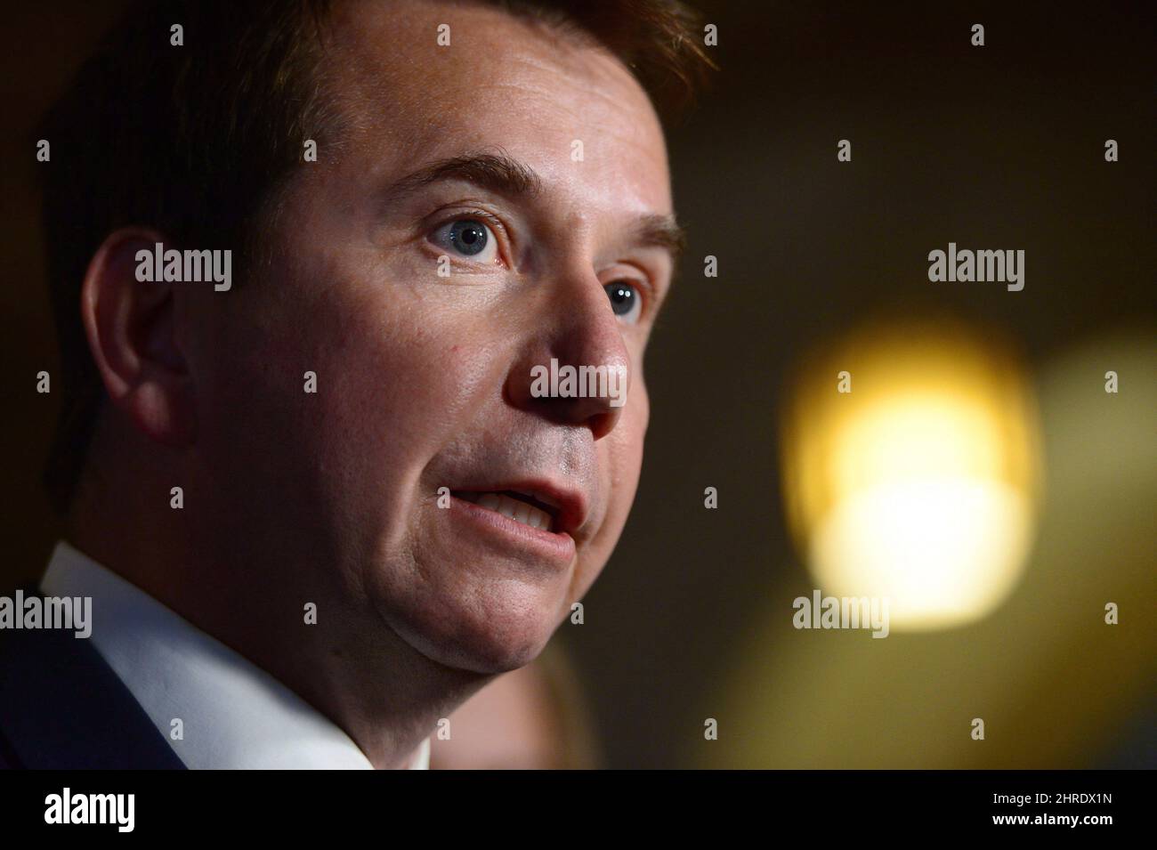 Treasury Board President Scott Brison makes an announcement on ...