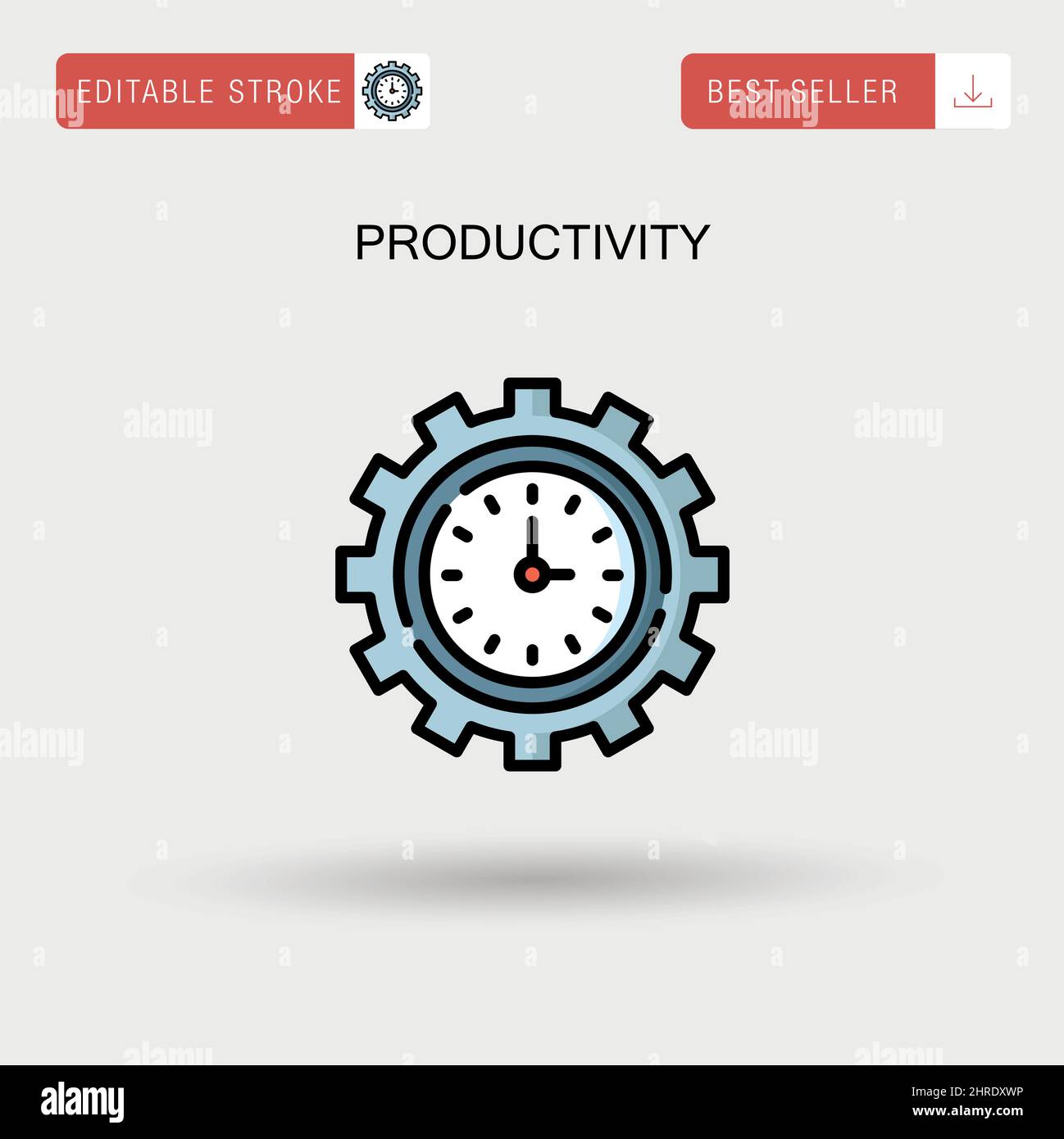 Productivity Simple vector icon Stock Vector Image & Art - Alamy