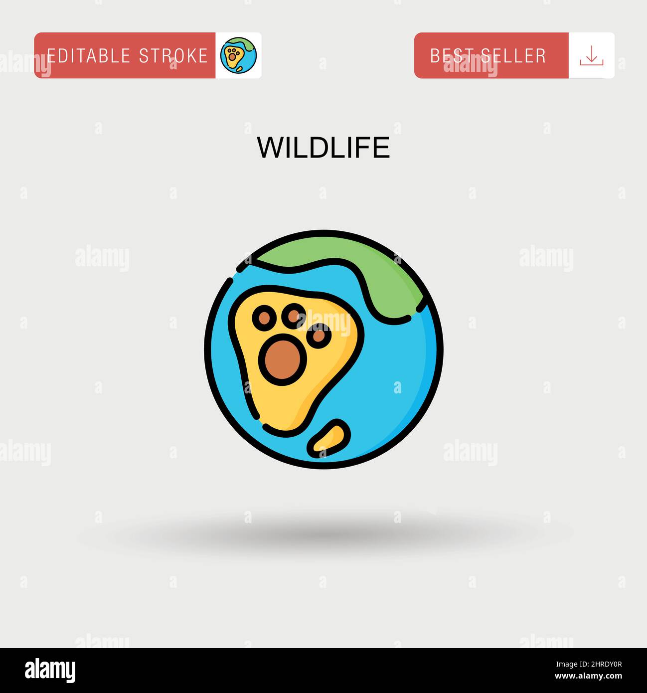 Conservation of wildlife Stock Vector Images - Alamy