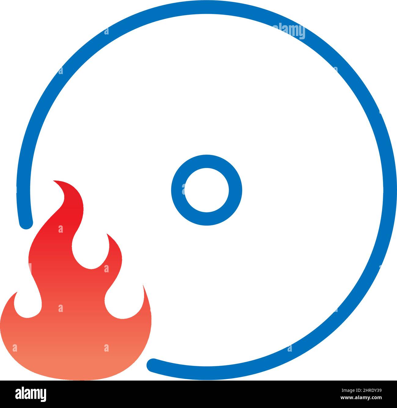 Cd object logo compact disc Stock Vector Images - Alamy