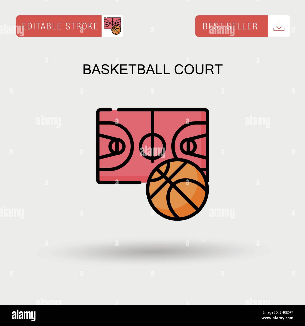 Empty basketball arena night Stock Vector Images - Alamy