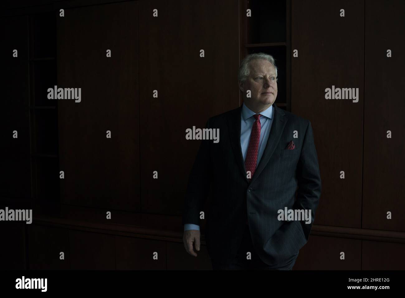 Richard Carleton, CEO of the Canadian Securities Exchange poses for a ...