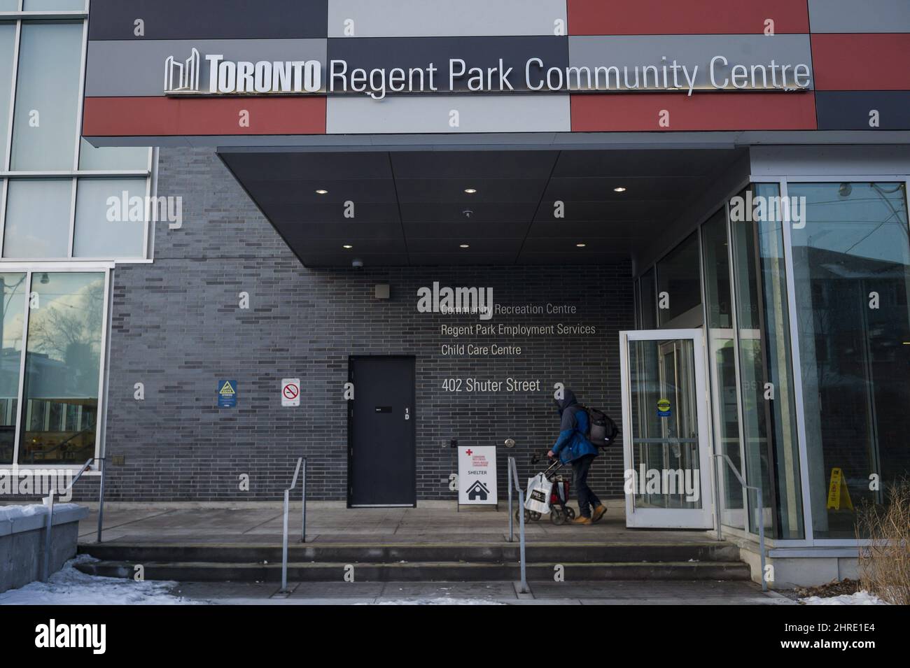 The Regent Park Community Centre in Toronto was functioning as a round ...