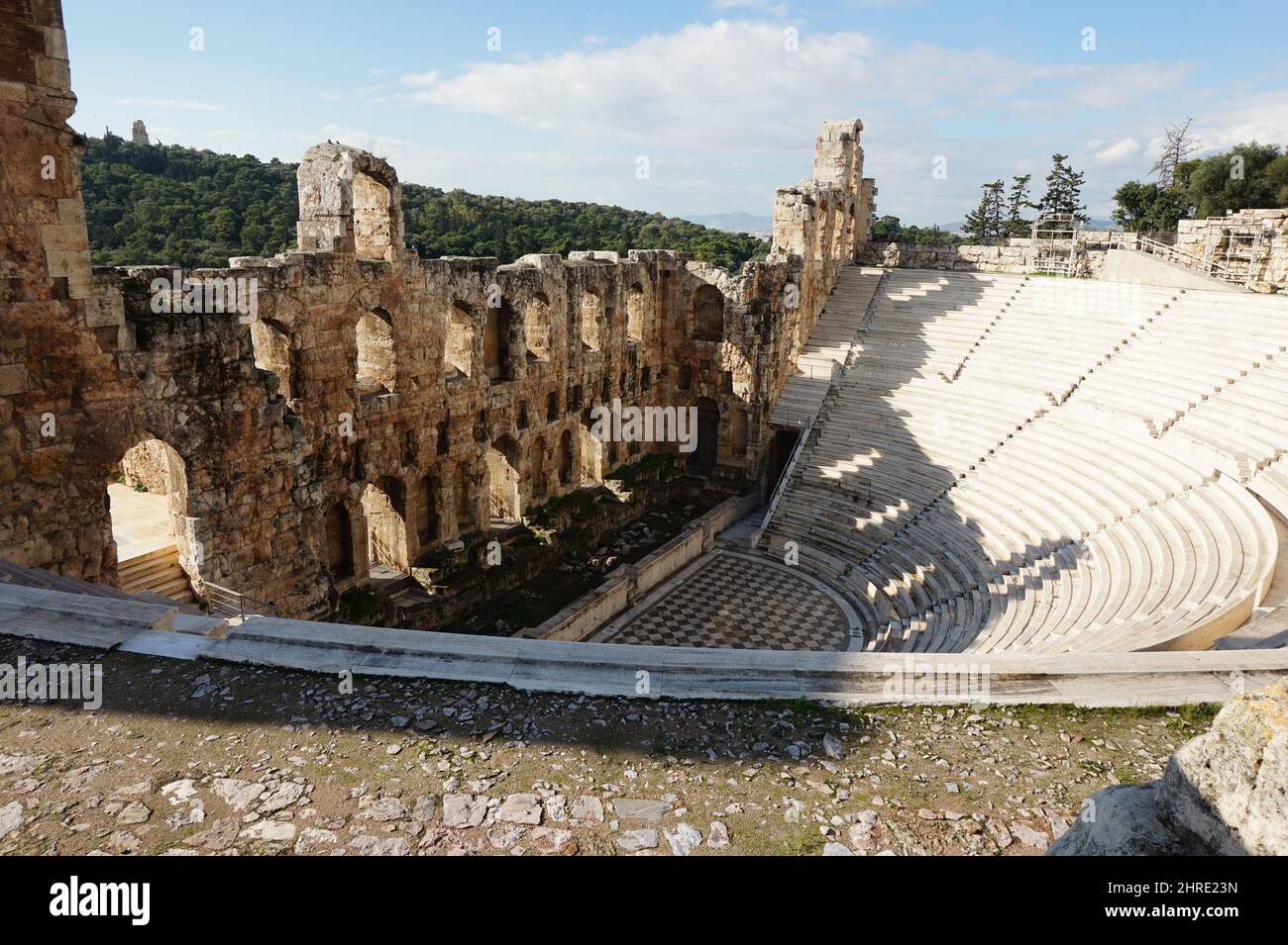Odeon of Herodes Atticus, Athens, Greece Stock Photo - Alamy