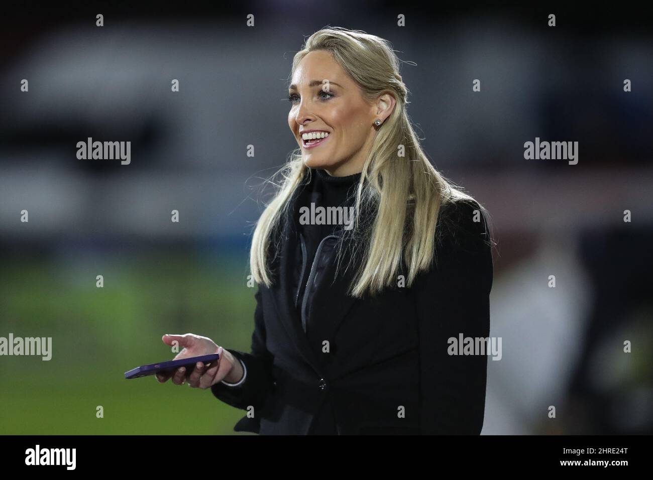 Sky Sports rugby League presenter Jenna Brooks covering tonight’s game ...