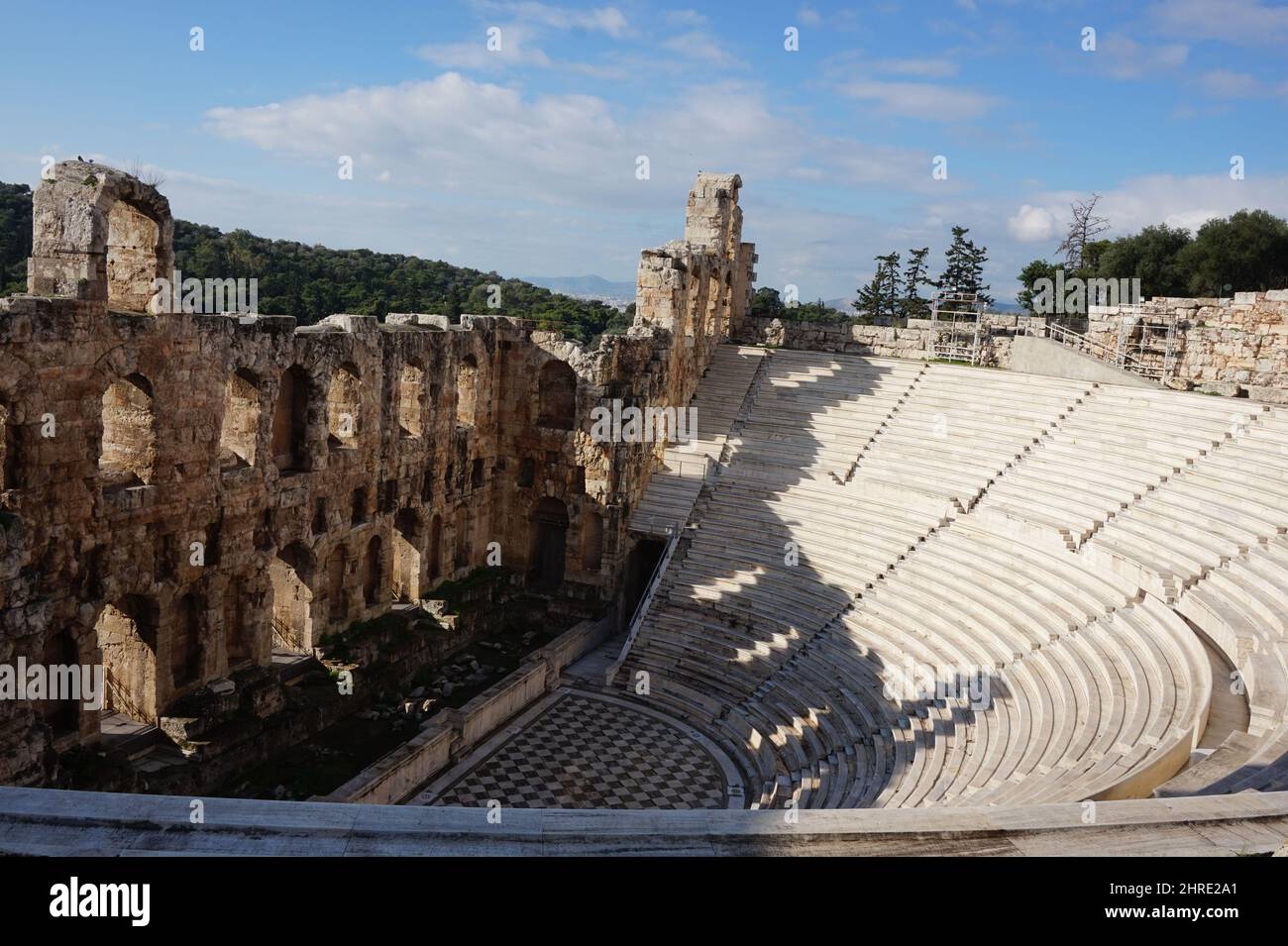 Odeon of Herodes Atticus, Athens, Greece Stock Photo - Alamy