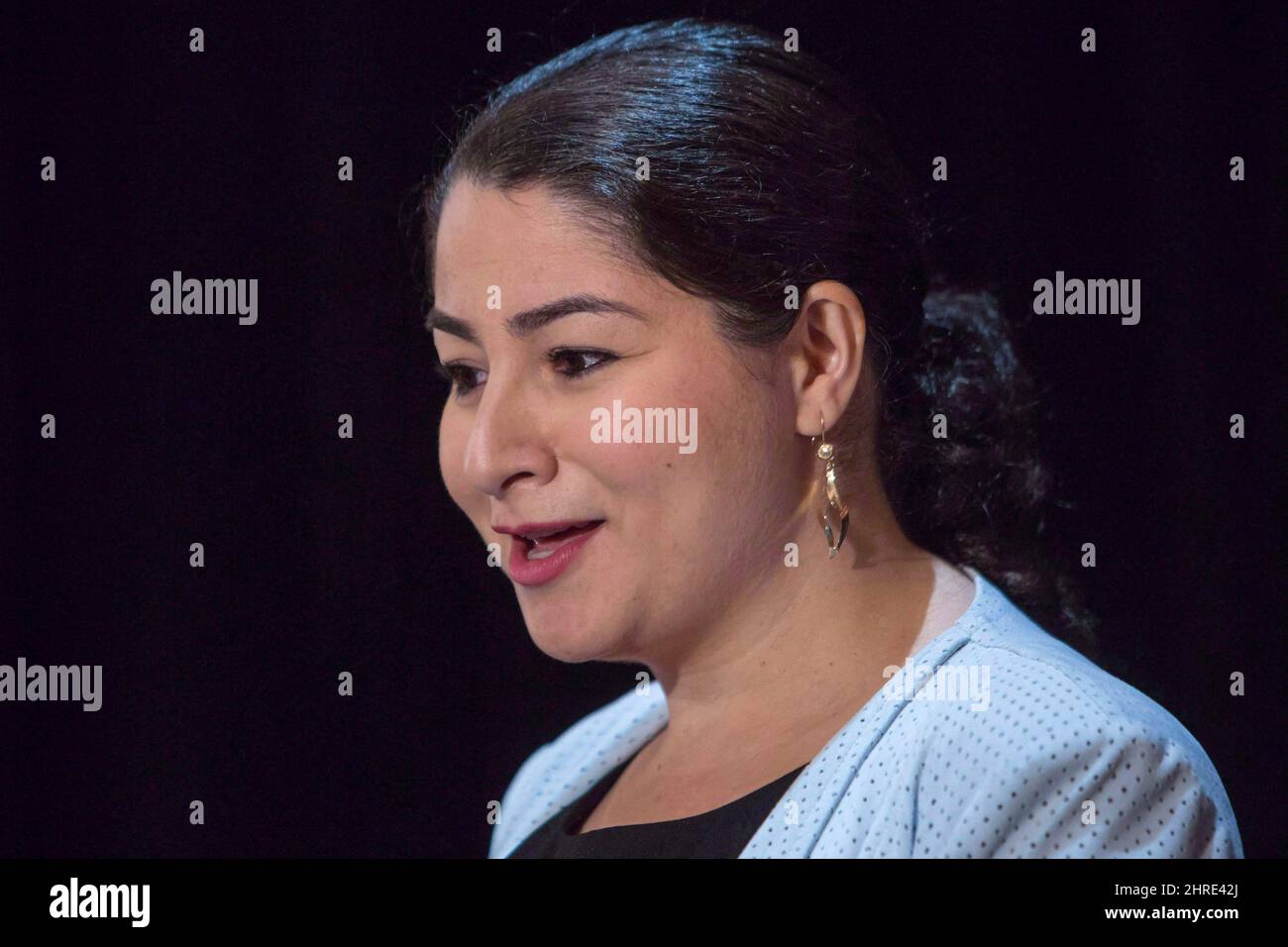 Maryam Monsef, Minister of Status of Women, makes a funding ...